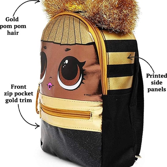 L.O.L. Surprise! | Accessories | Lol Surprise Gold Mini Backpack X8x3 ...